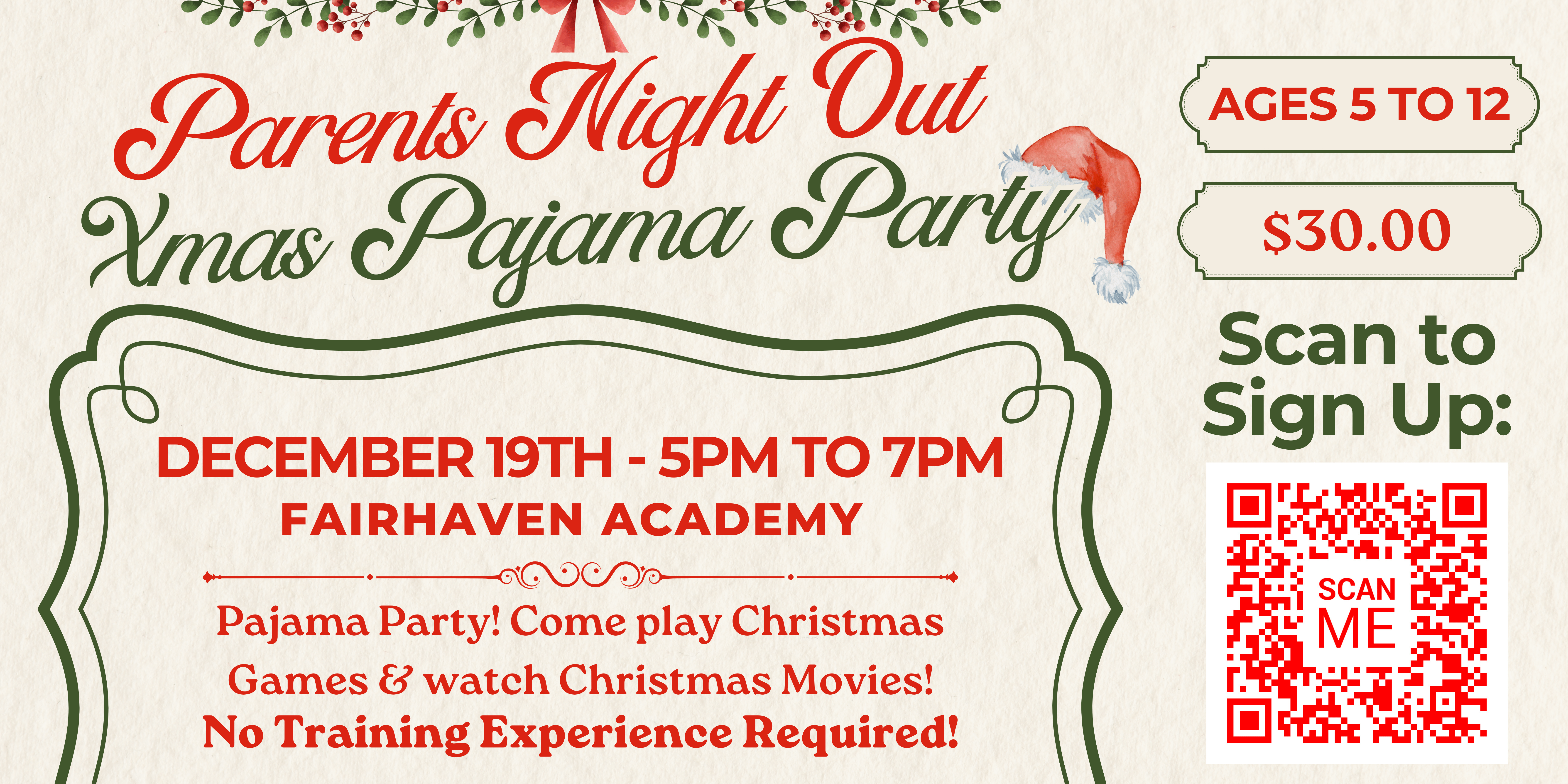 🎅 Parents Night Out Christmas Pajama Party! 🎁 | Danny Savery BJJ ...